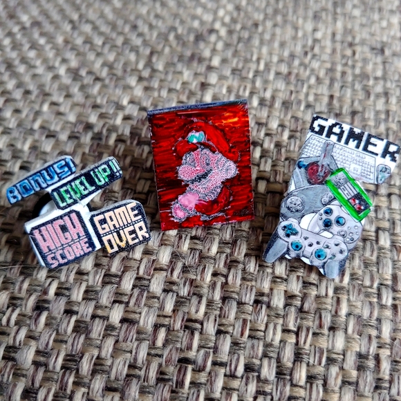 Hand Crafted | Other | Gamer Pins | Poshmark